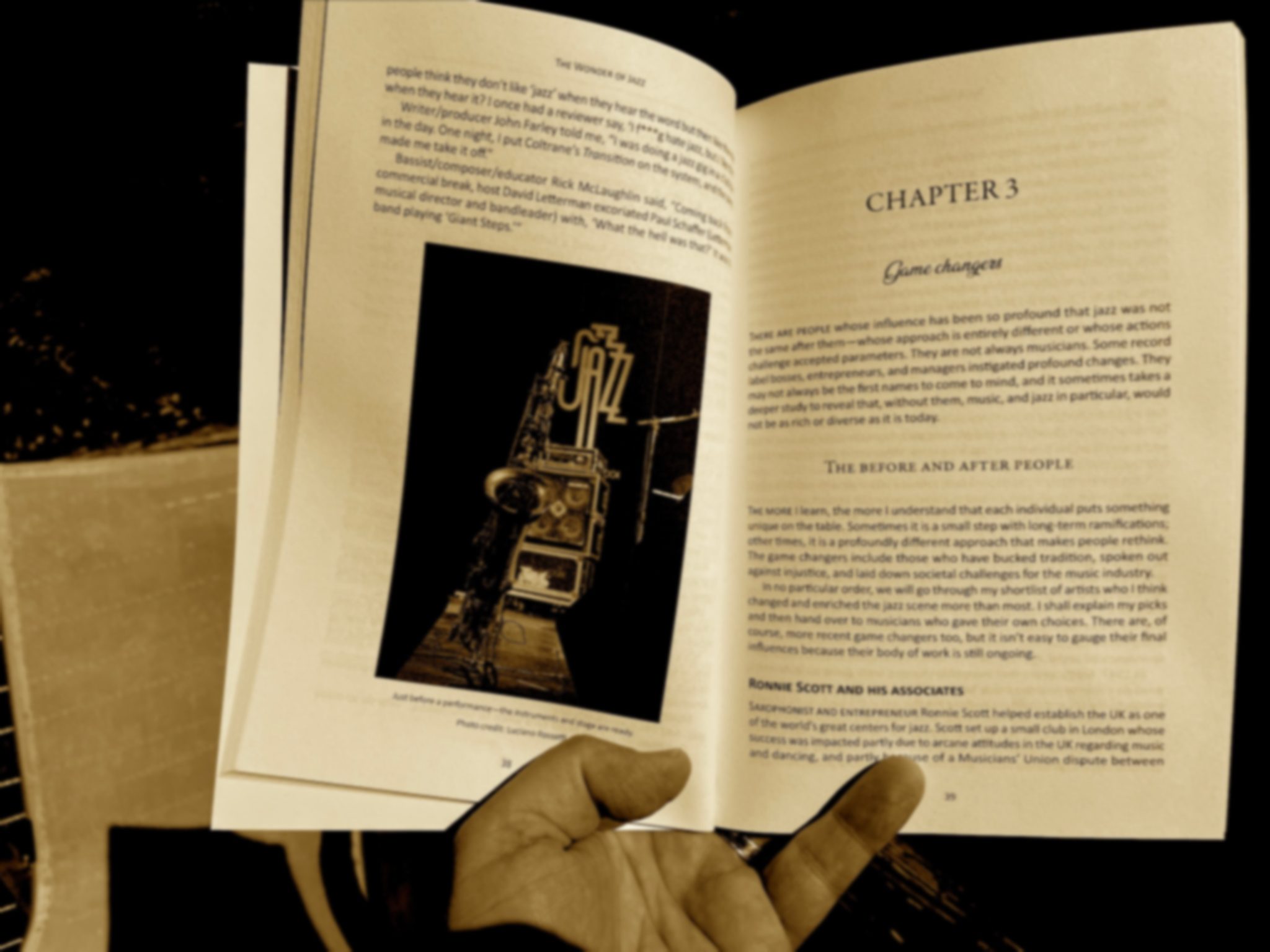 Sammy Stein - Whatever You Wonder About Jazz - Stan Stewart - @muz4now